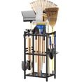 Garden Tool Organizer, UNTIMATY Yard Tool Rack with Hooks for Garage ...