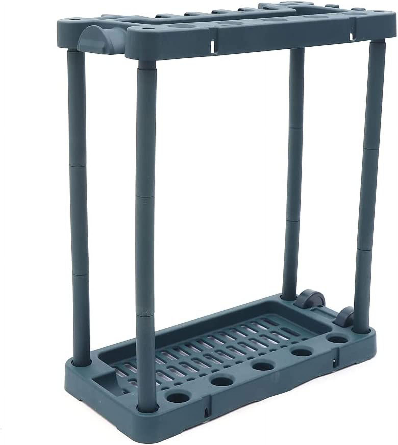 Garden Tool Rack, Outdoor Garage Utility Tool Long Handle Broom Mop ...