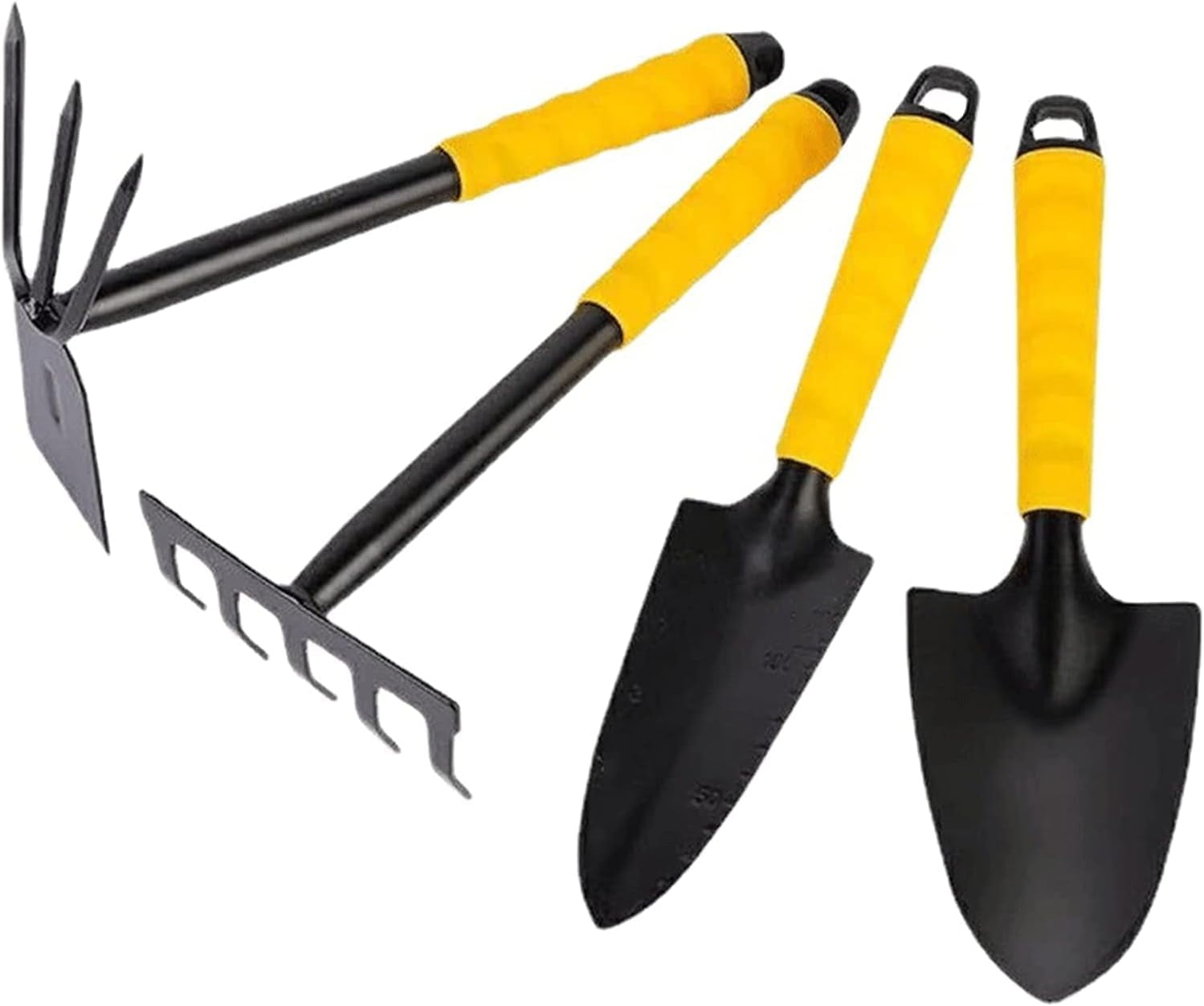 Garden Tool Set, 4 Piece Garden Tools, Garden Kit Heavy Duty Gardening ...