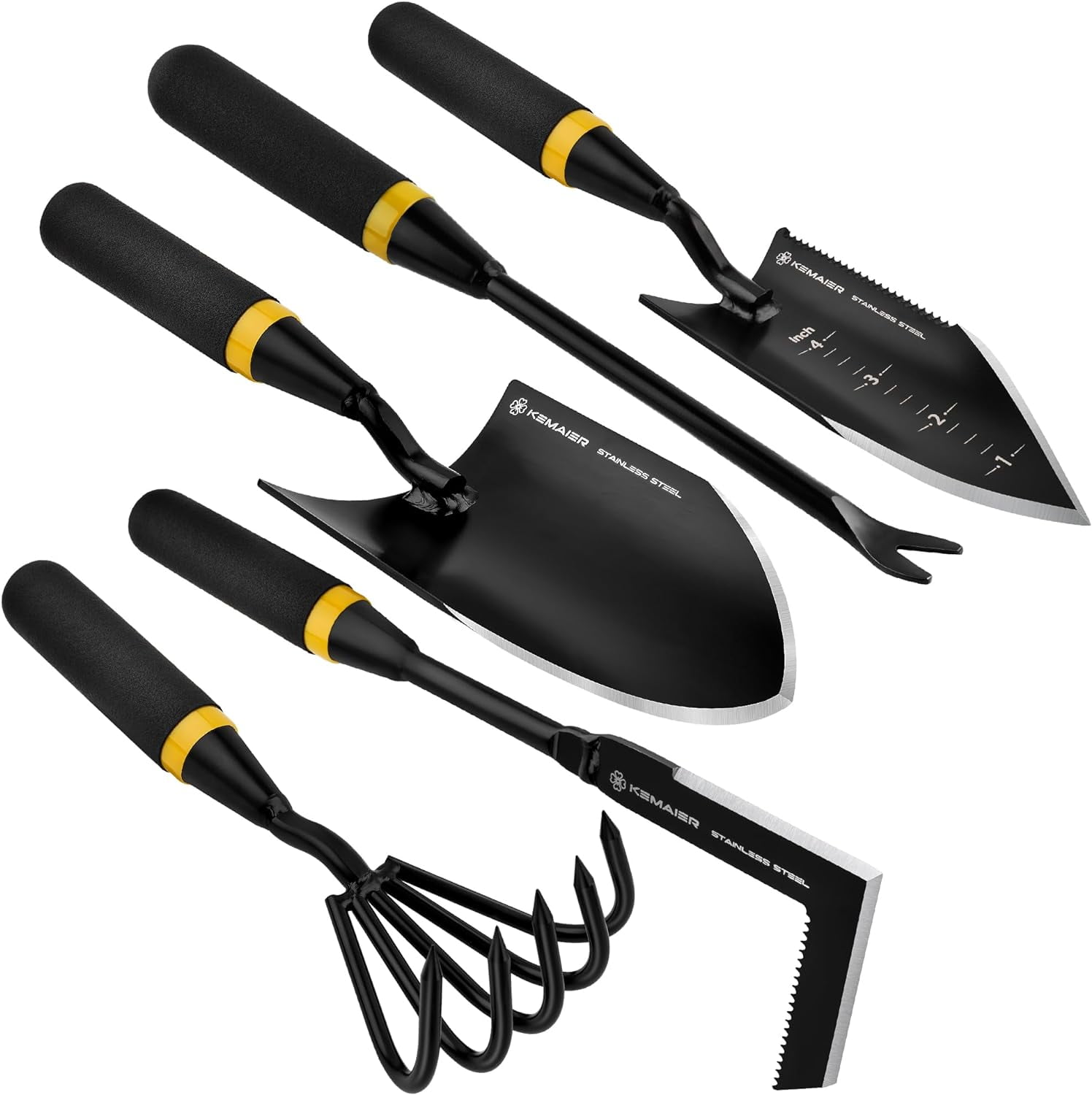 Garden Tool Set - Featuring a Heavy-Duty Stainless Steel Hand ...