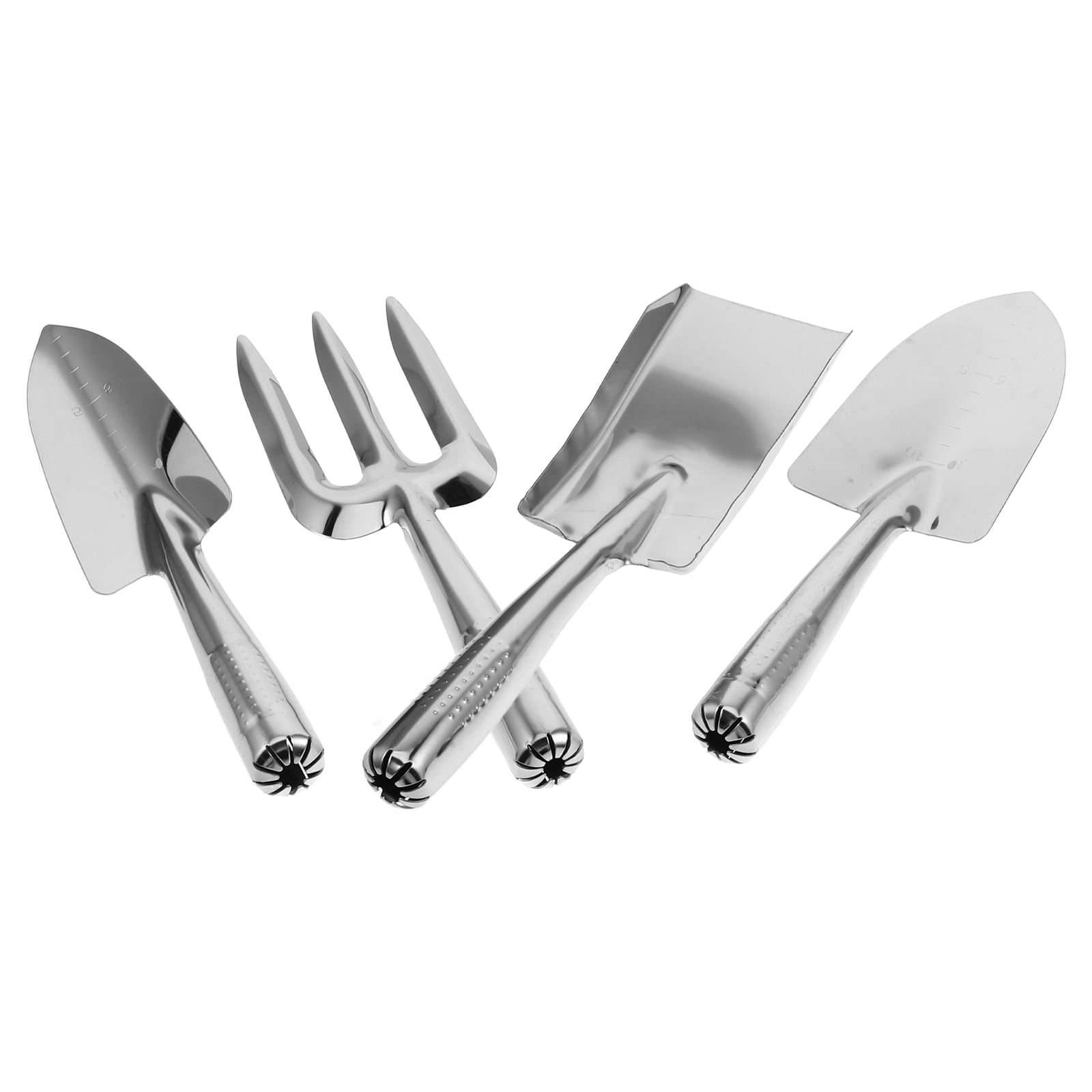 OFFIGAM Stainless Steel Garden Tool Set Silver for Gardening Offigam ...