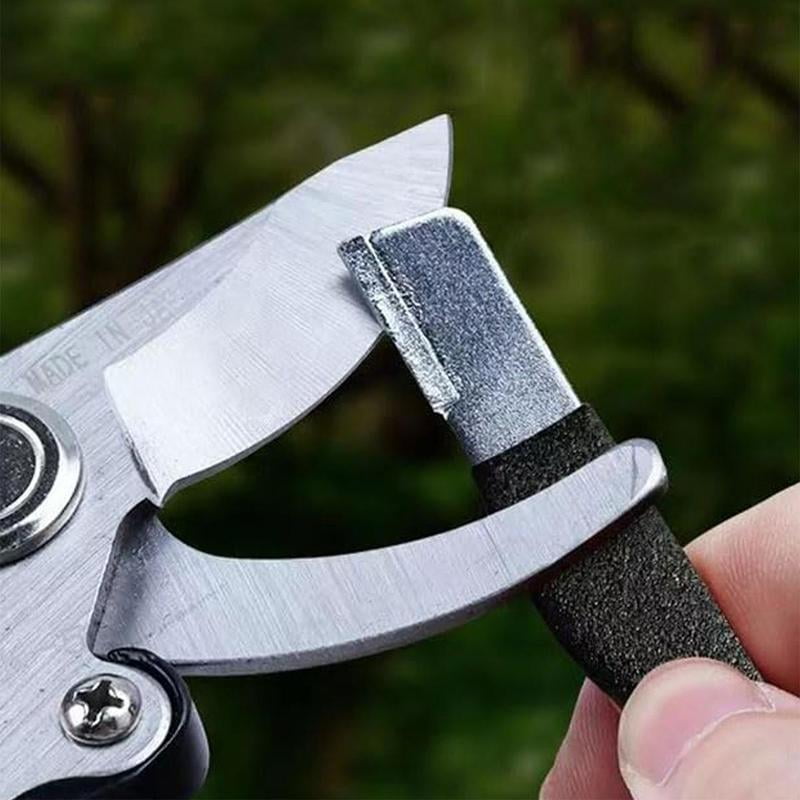 Garden Tool Sharpener Blade, Pocket Shear Sharpener for Pruners Loppers ...