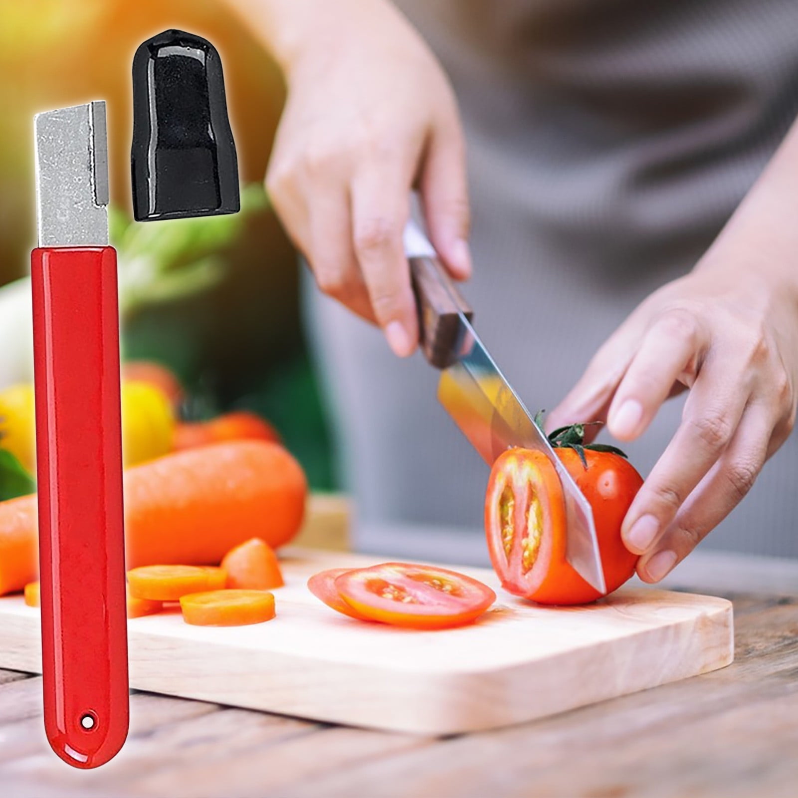 Garden Tool Sharpener | Heavy Duty Steel Alloy Knife Grinder | Non-Slip ...