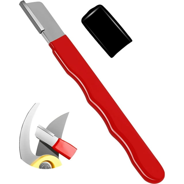 Garden Tool Sharpener - Portable Blade Sharpener for Axe, Machete, Hedge Shears, Scissors ...