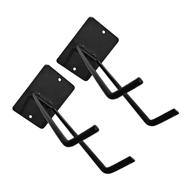 Garden Tool Storage Rack Broom Holder Rake Hooks Wall Mounted Iron Box ...