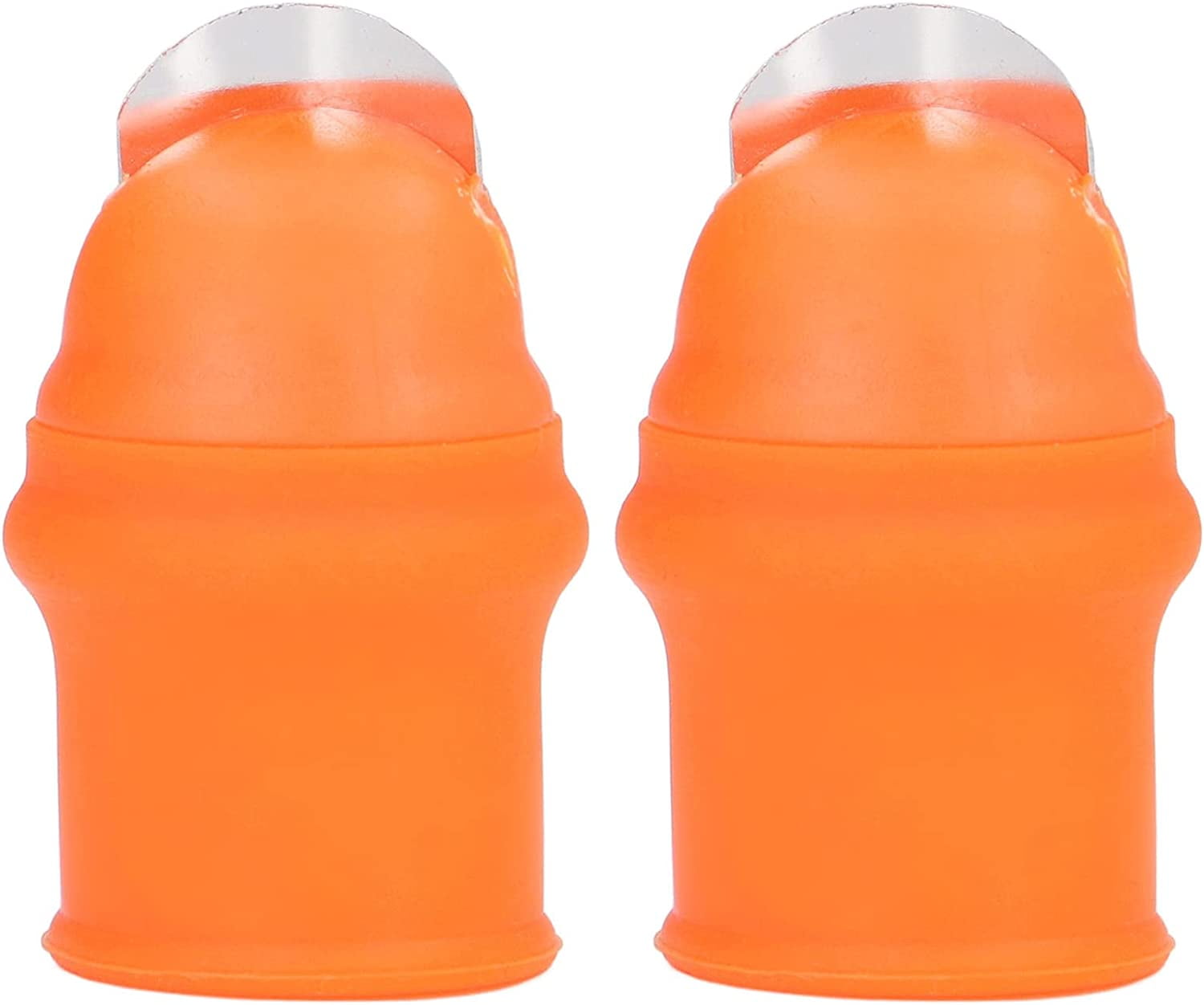 Garden Tool, Vegetable Fruit Picker, 2Pcs Thumb Silica Gel Orange ...
