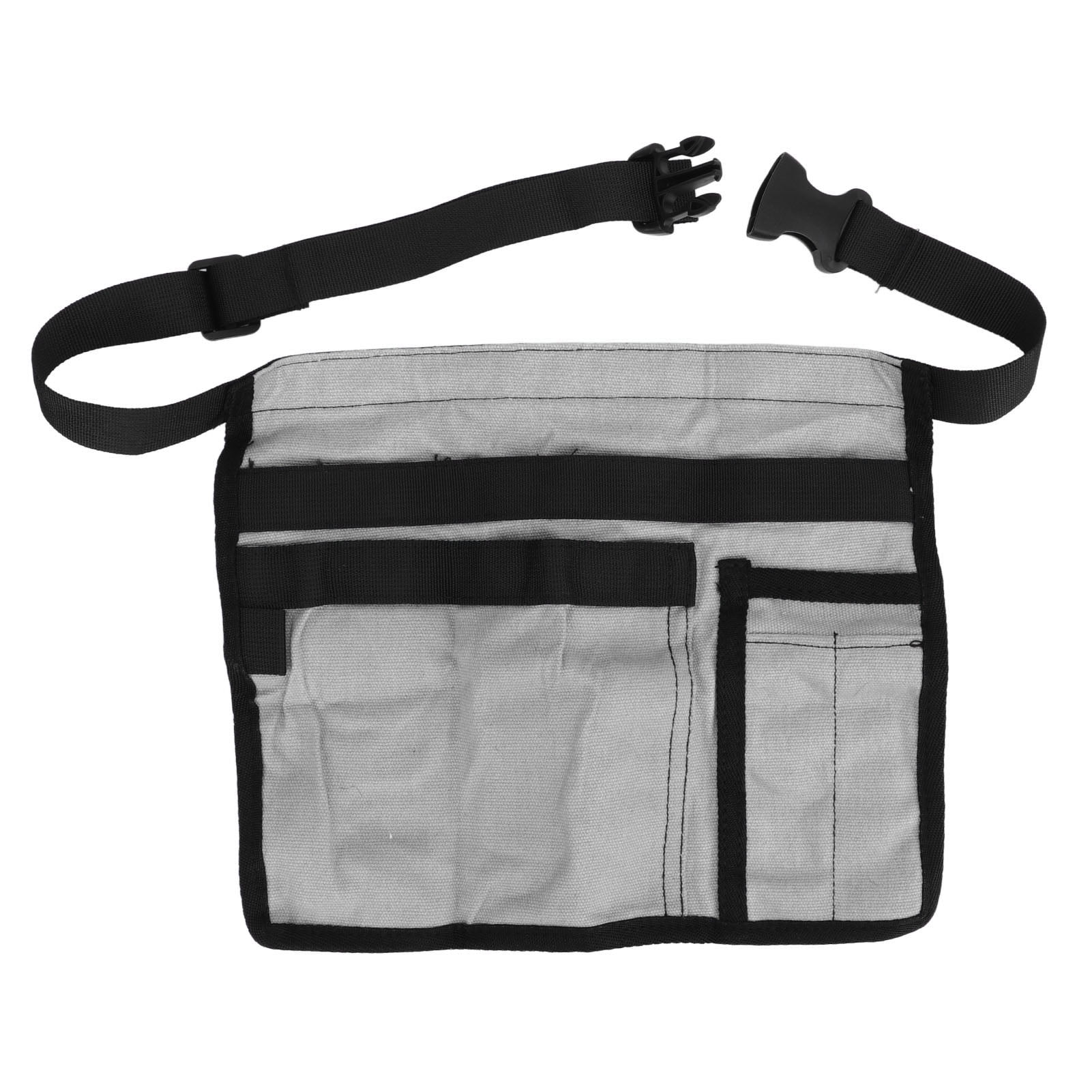 Garden Tool Waist Apron Multiple Pockets Oxford Cloth Adjustable Gardening Tool Waist Belt Bag ...