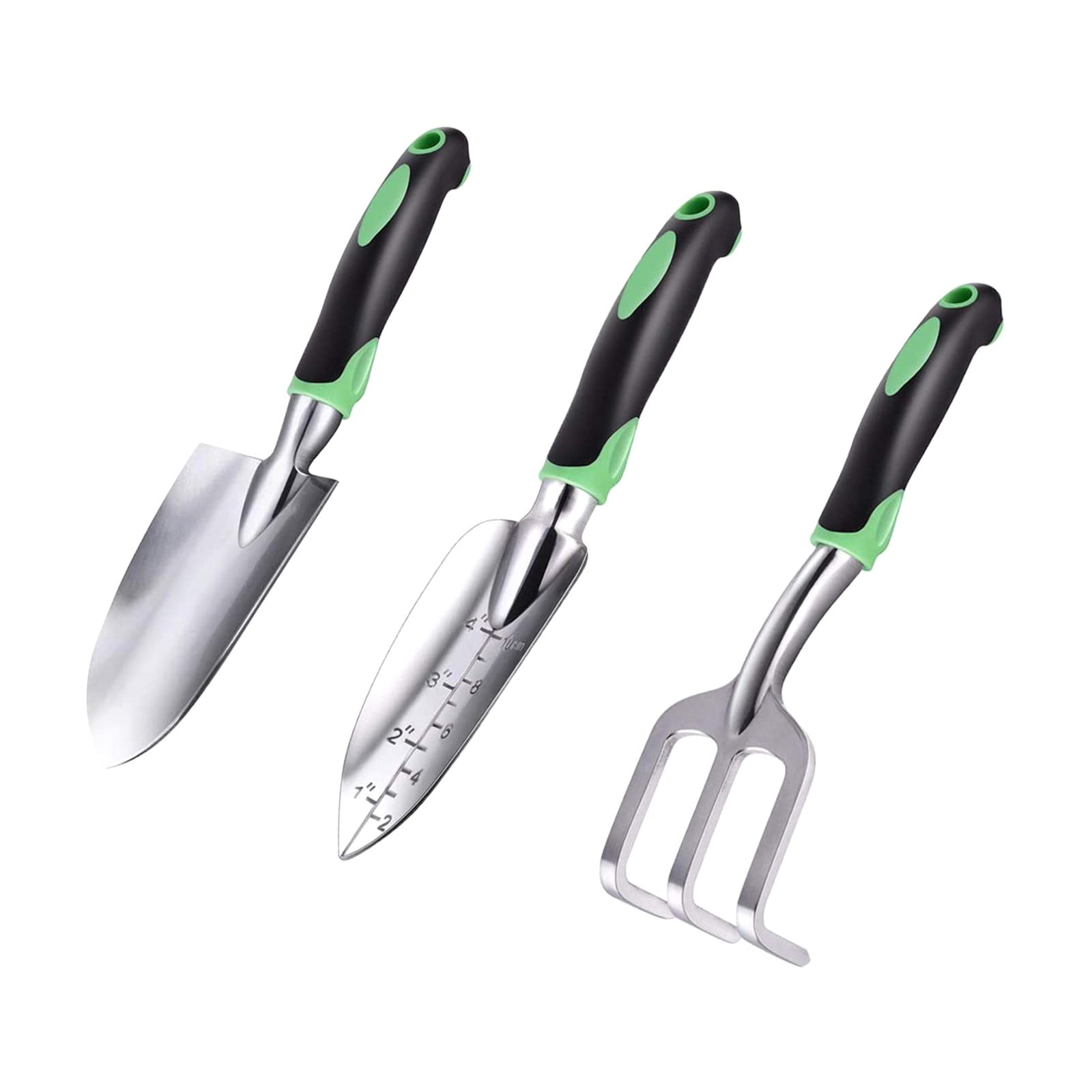 Garden Tool Set, 3 Pack Aluminum Heavy Duty Gardening Kit Includes Hand ...