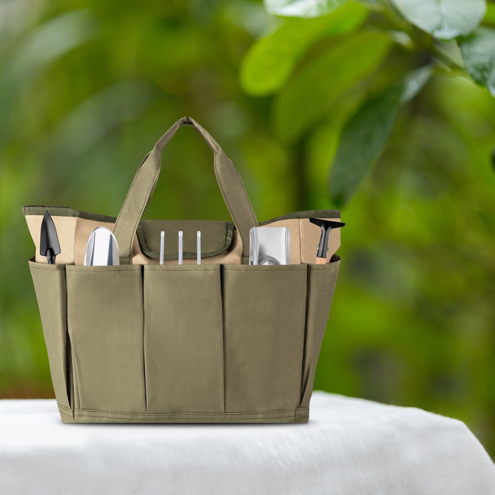 Garden Tools Bucket Bag Gardening Organizer Tote for 7.9 Gallon Buckets ...