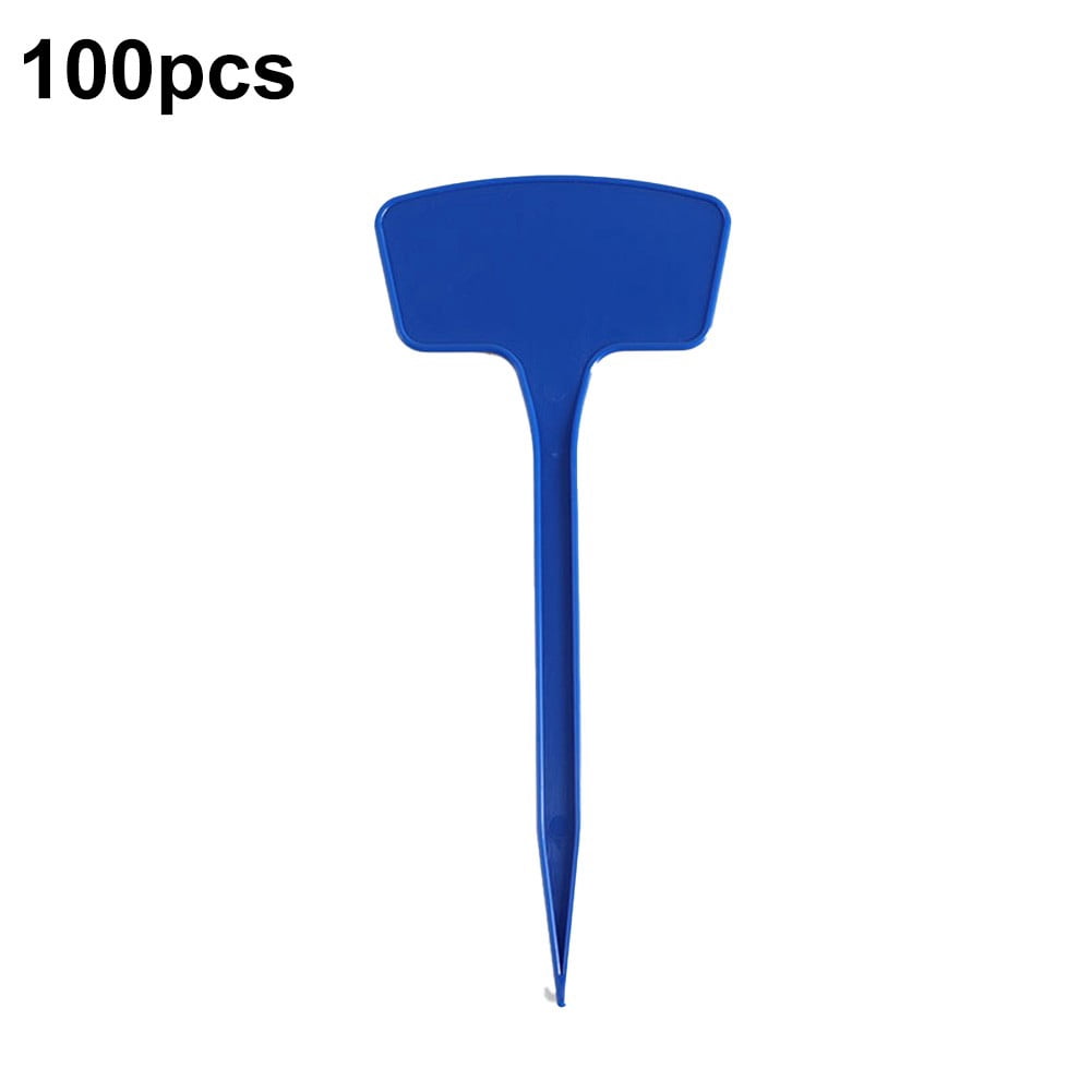 Garden Tools Gardening Tools 100Pcs T Shape Plant Label Markers Nursery ...