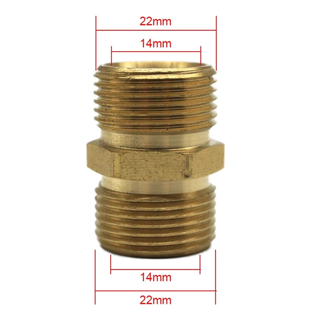 Garden Tools Gardening Tools M22/14Mm 15Mm Hose Copper Connector ...