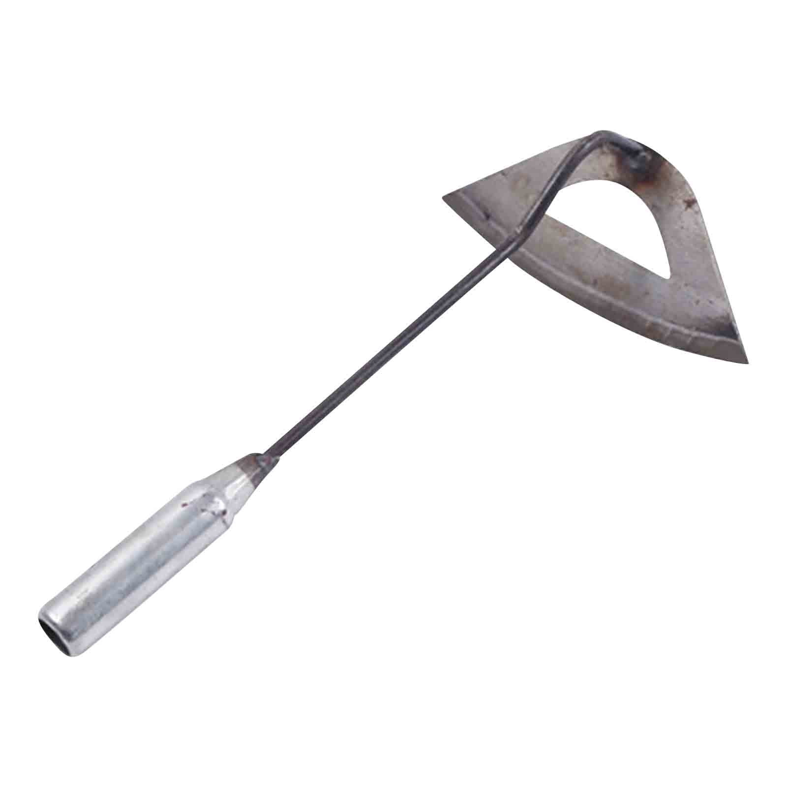 Garden Tools Hollow Hoe,All-Steel Hardened Hollow Hoe,Sharp Garden ...