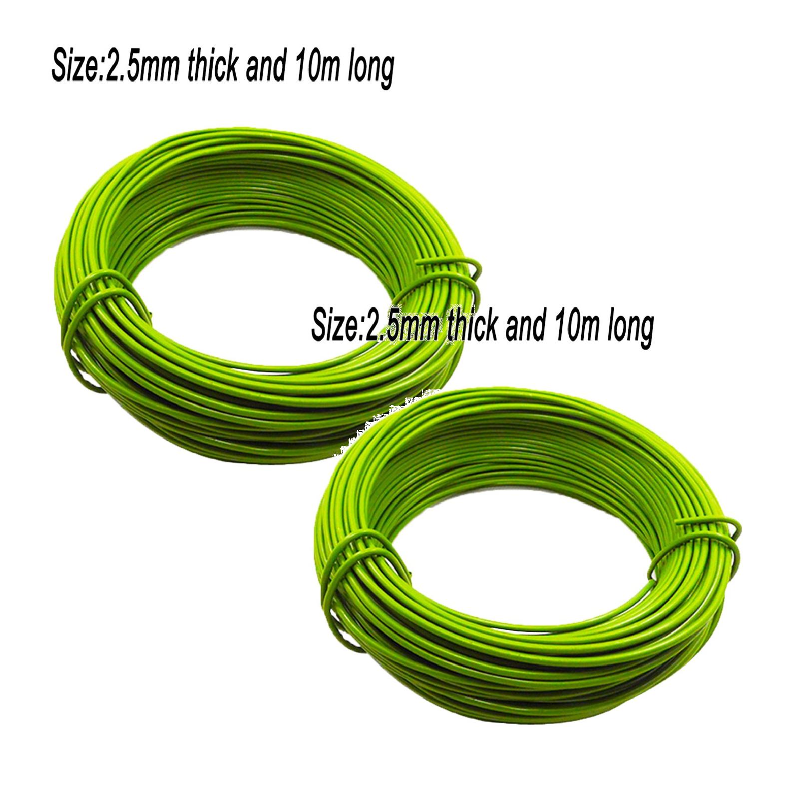 Garden Tools Kitchen Bag Gardening Plant Green Tie Wire Roll Garden ...
