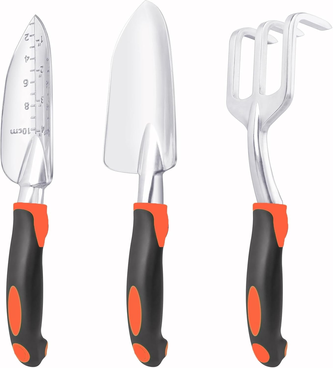 Garden Tools Set, 3 Pack Heavy Duty Gardening Tools Set Include Garden ...