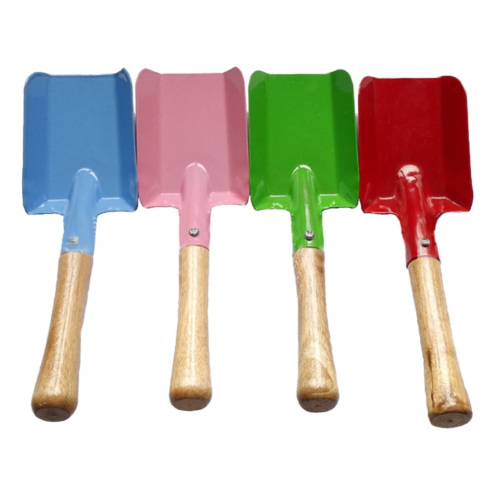 Garden Tools Shovel Set, Metal with Sturdy Wooden Handle Safe Gardening ...