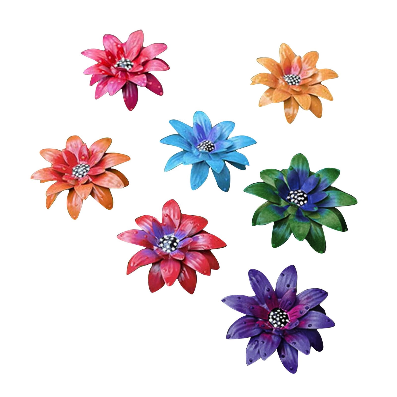 Garden Tools Tools Set Metal Daylily Flower Garden Stakes, Decorative ...