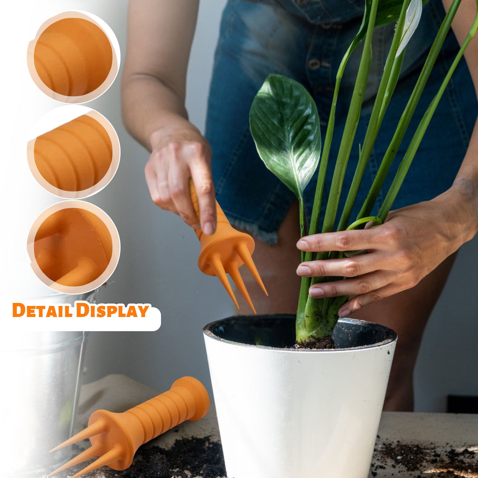 Garden Tools for Gardening Landscaping Tools Soil Aerator Loosening ...