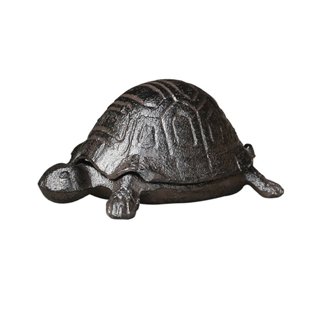 Garden Tortoise Key Safe Realistic Stone Secret Storage Box for Outdoor ...