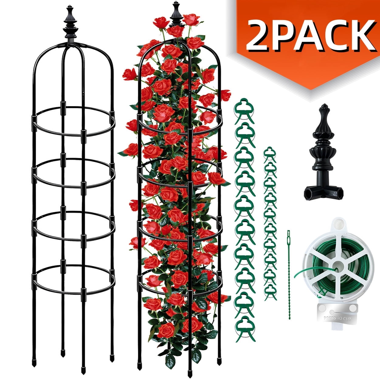 Garden Trellis for Climbing Plant Trellis Gardening Supplies Obelisk ...