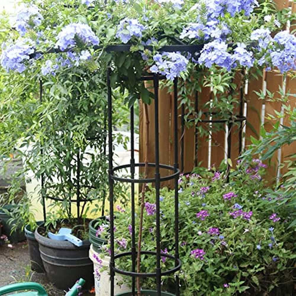 Garden Trellis for Climbing Plants Indoor Outdoor,Vertical Plant Support Cages Tall Tower,Garden ...