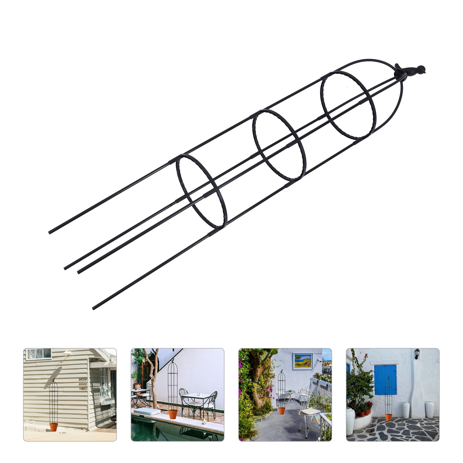 Garden Trellis For Climbing Plants Outdoor,1 Set of Multi-Layer Garden Trellis for Indoor Garden ...