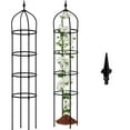 Walmart 6FT Garden Trellis for Climbing Plants, Support for Roses ...