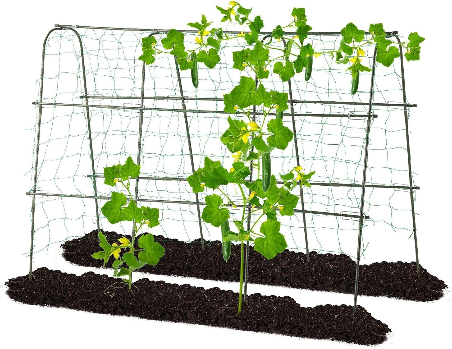 Garden Trellis for Climbing Plants Outdoor Cucumber Trellis U-Shaped ...
