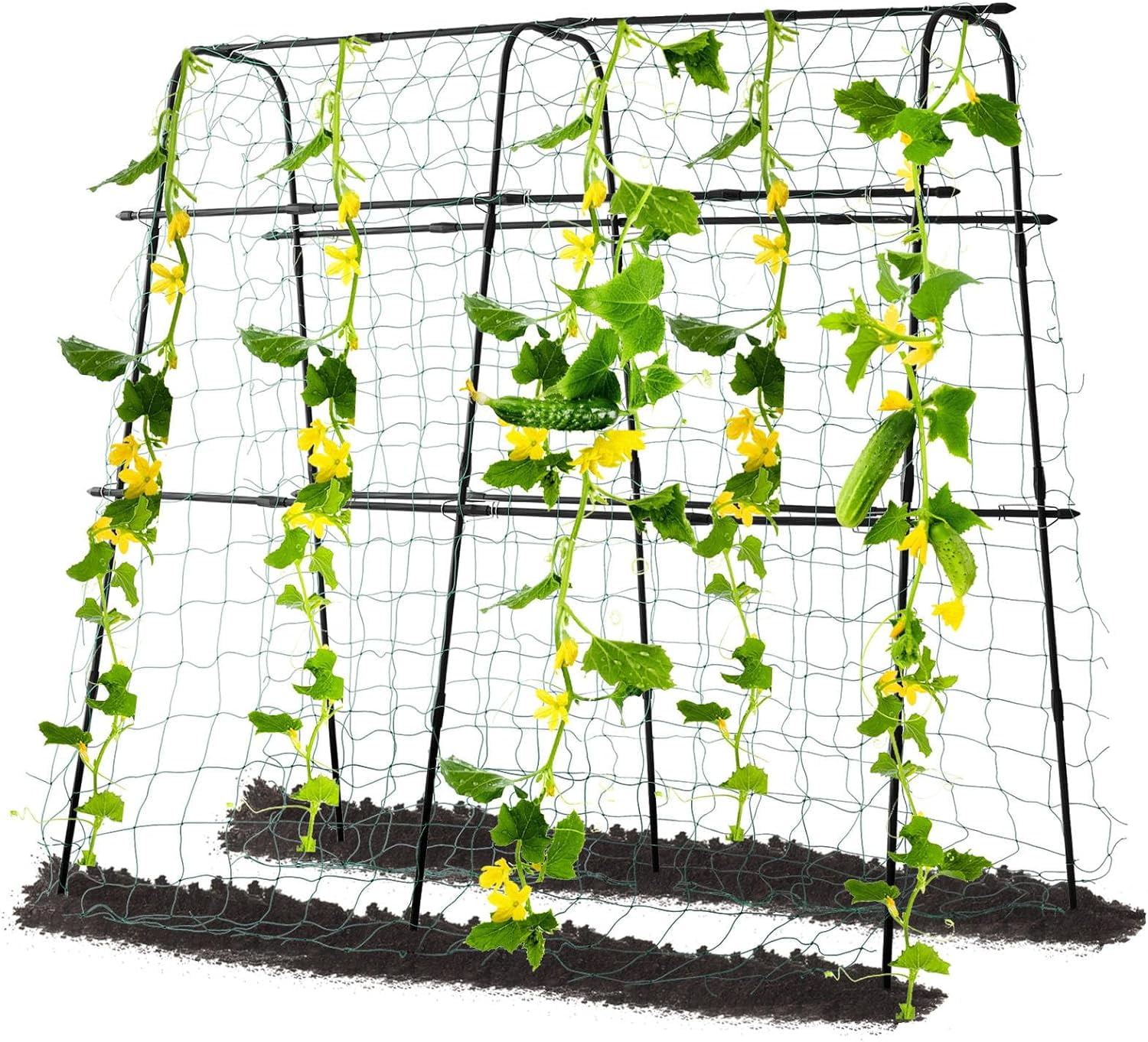 Garden Trellis for Climbing Plants Outdoor | Metal Plant Support for ...