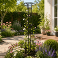 Garden Trellis for Climbing Plants Outdoor, Mushroom Top Trellis for ...