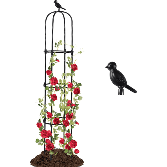 Garden Trellis for Climbing Plants Outdoor, Plant Support for Potted ...