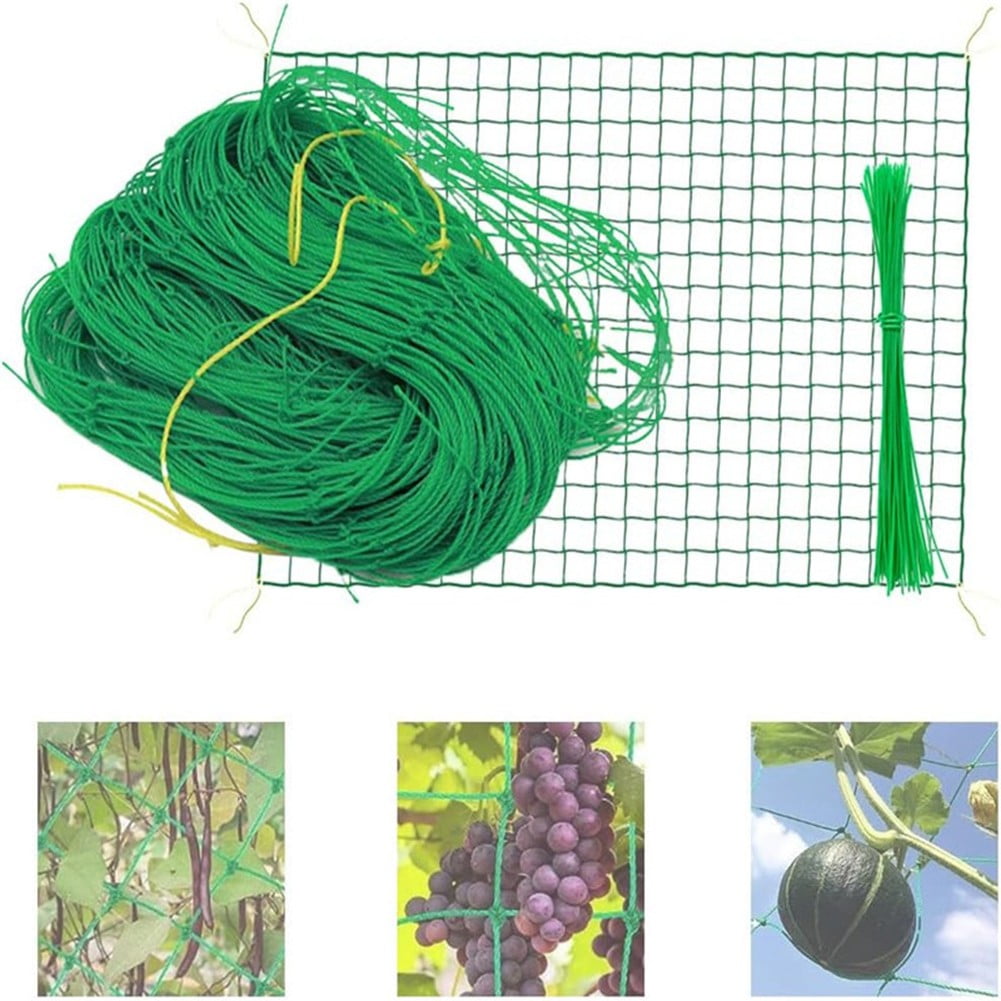 Garden Trellis Netting Plant Support Pea Netting For Bean Fruits ...