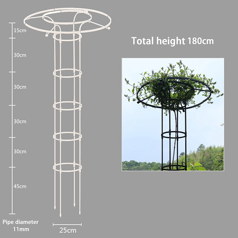 Garden Trellis Umbrella Tower Plant Trellis For Climbing Plants Trellis ...