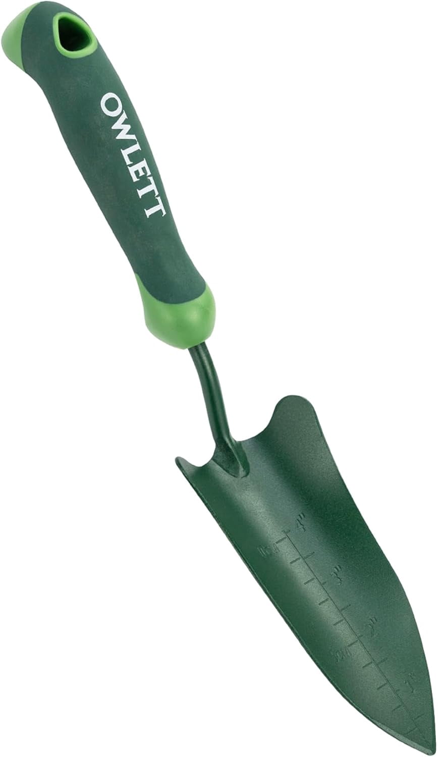 Garden Trowel with Measurements, High-Hardness Small Hand Shovel with ...