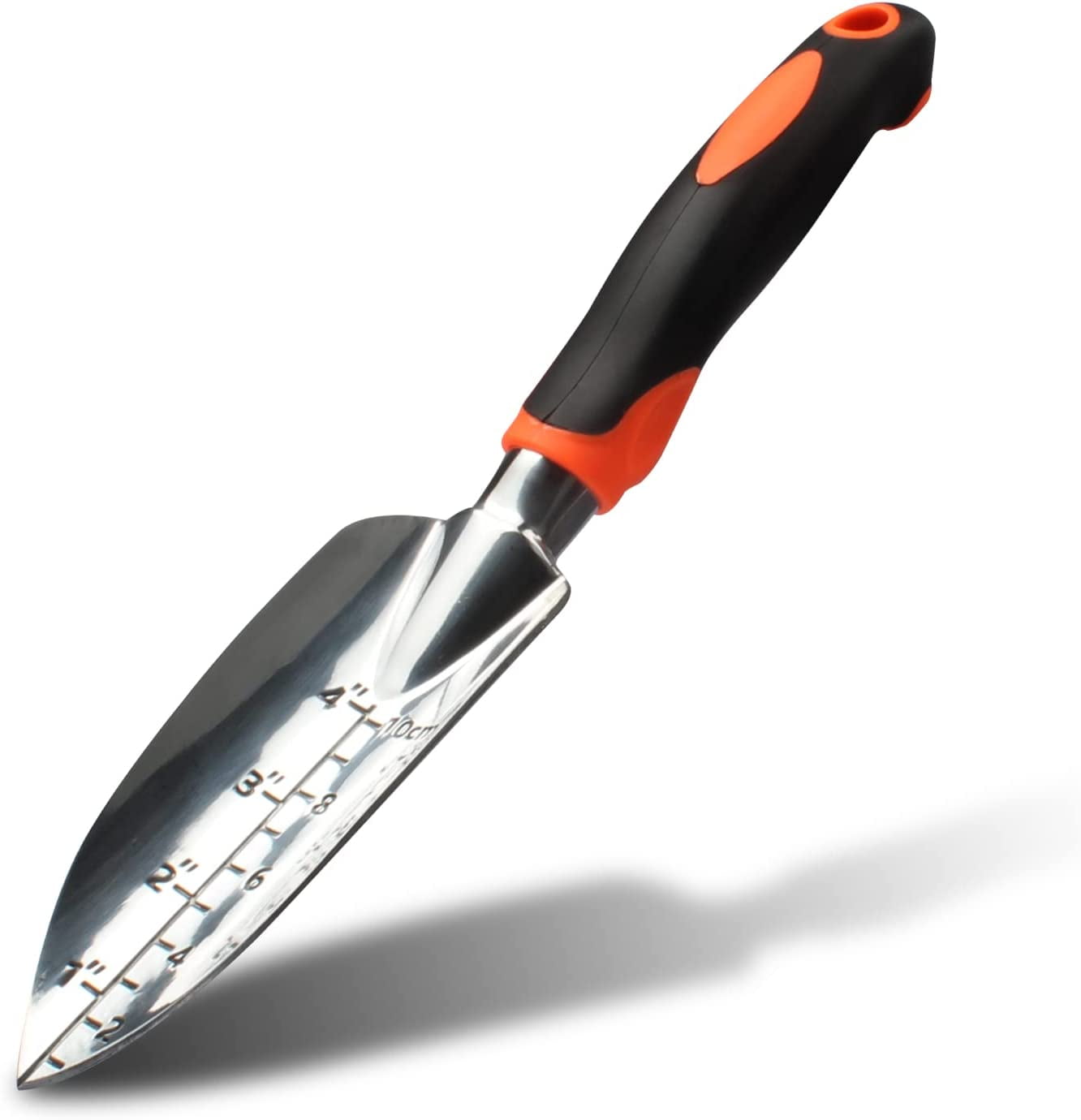 Garden Trowel with Scale, Aluminum Heavy Duty Gardening Trowel ...