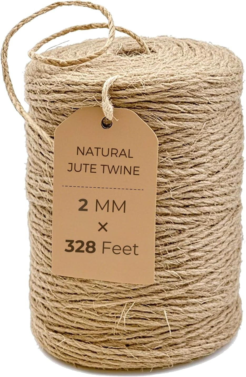 Garden Twine 3mm, 328 Feet Natural Jute Twine for Garden, Crafts, Gifts ...
