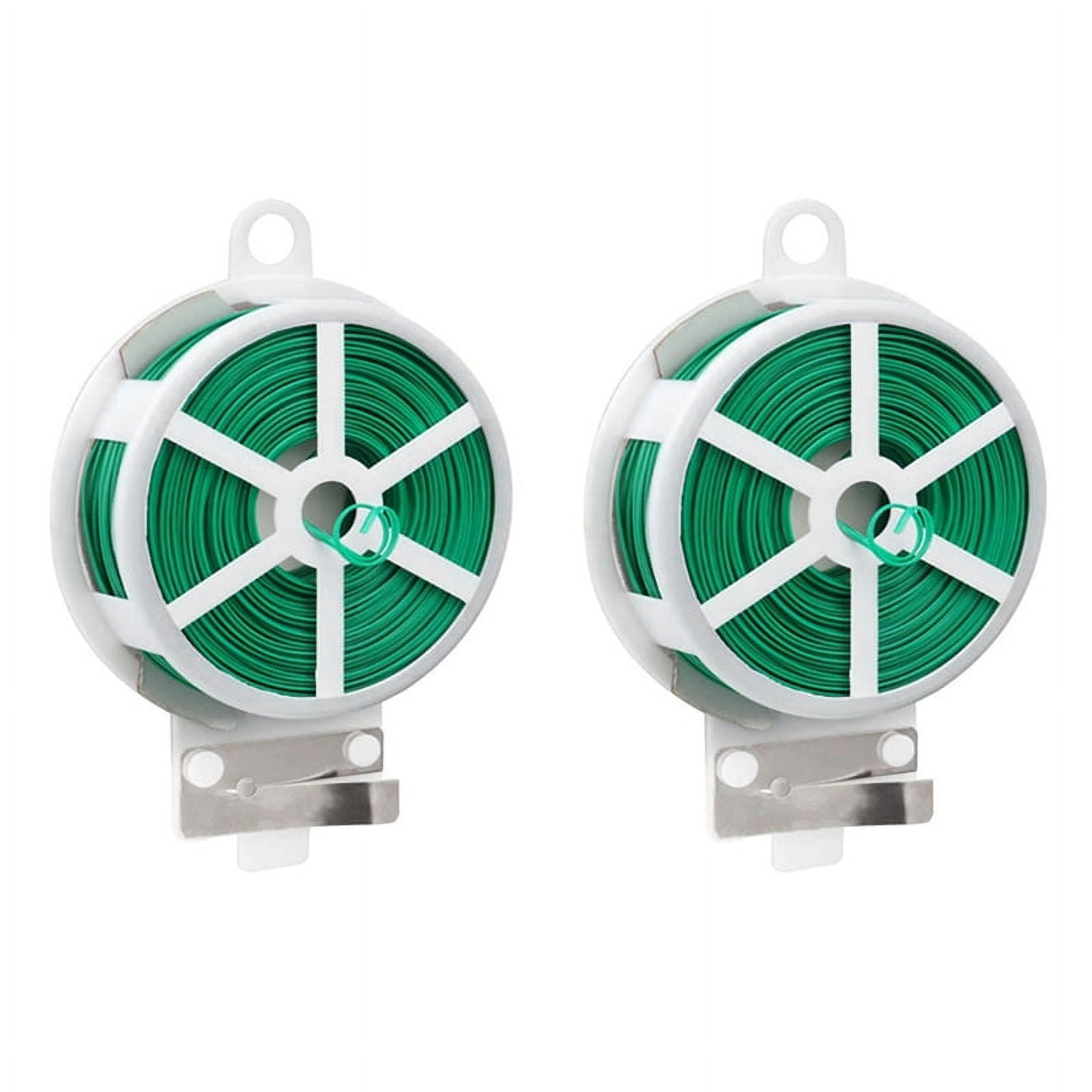Garden Twist Ties Wire with Shear, 164FT/50m Reusable Plant Support ...