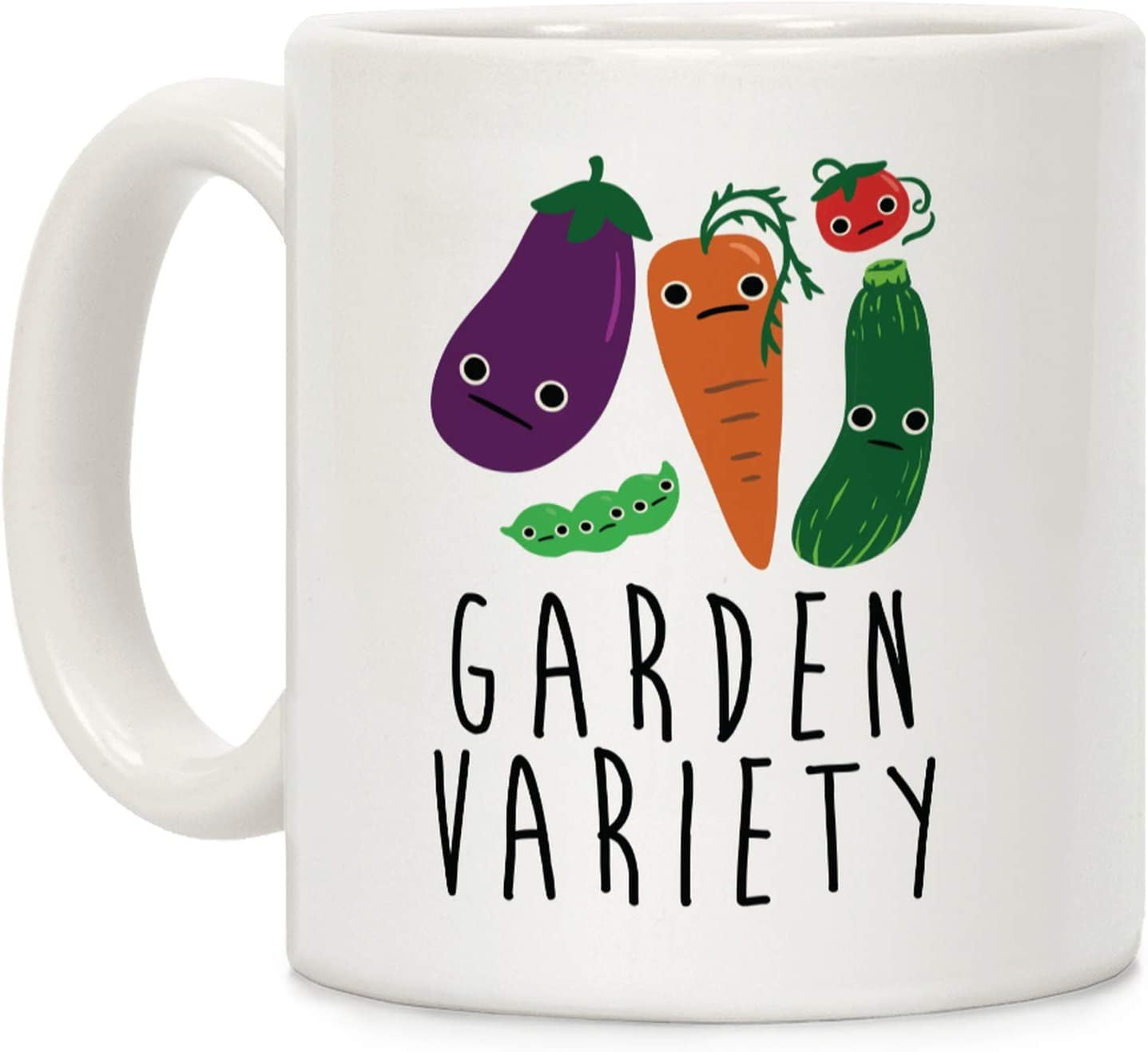 Garden Variety White 11 Ounce Ceramic Coffee Mug - Walmart.com