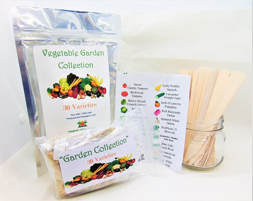 Garden Vegetable Lovers Seed Collection - 30 of Our Most Tasty ...