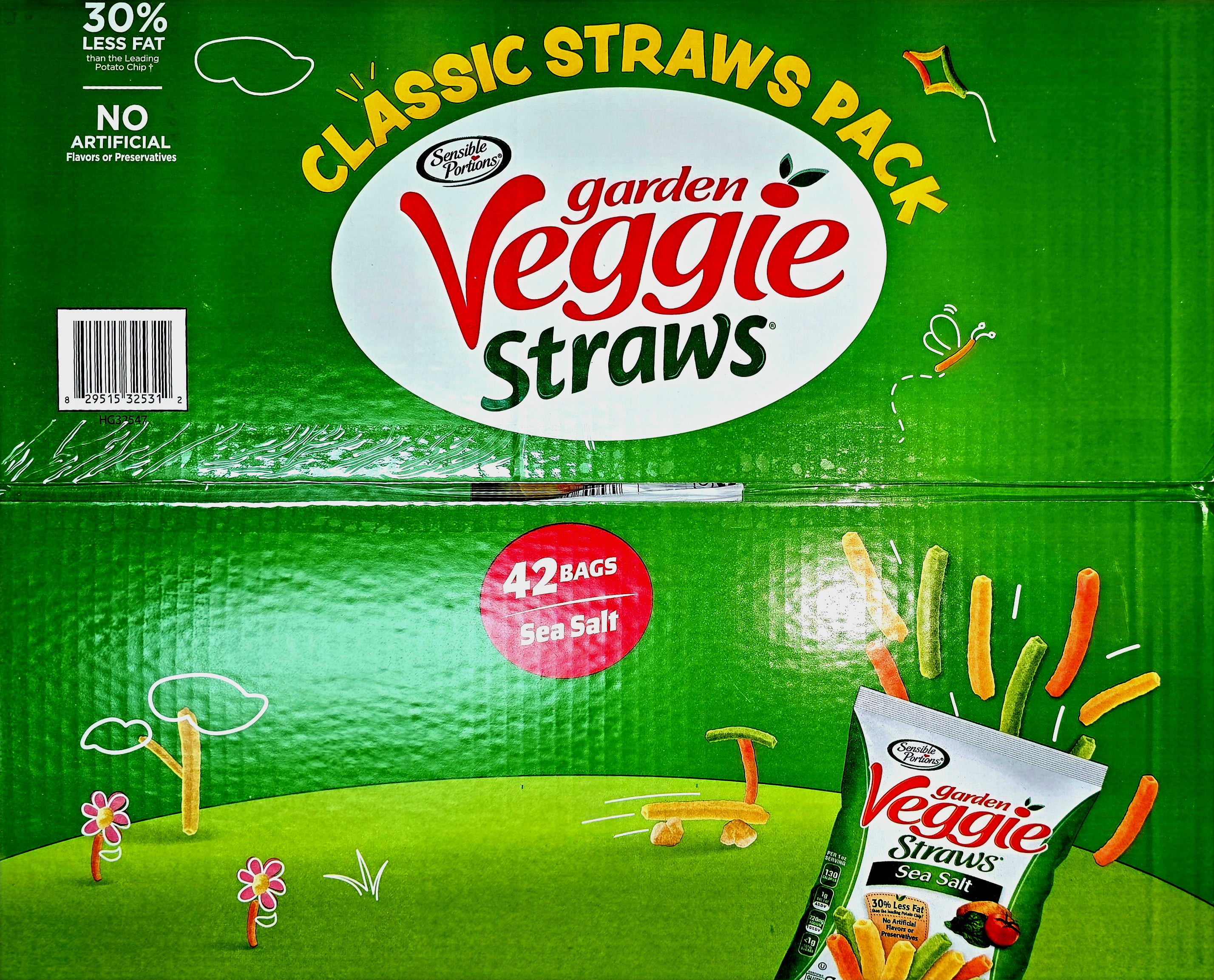 Garden Veggie Straws Chips Classic Straws Pack - Walmart.com