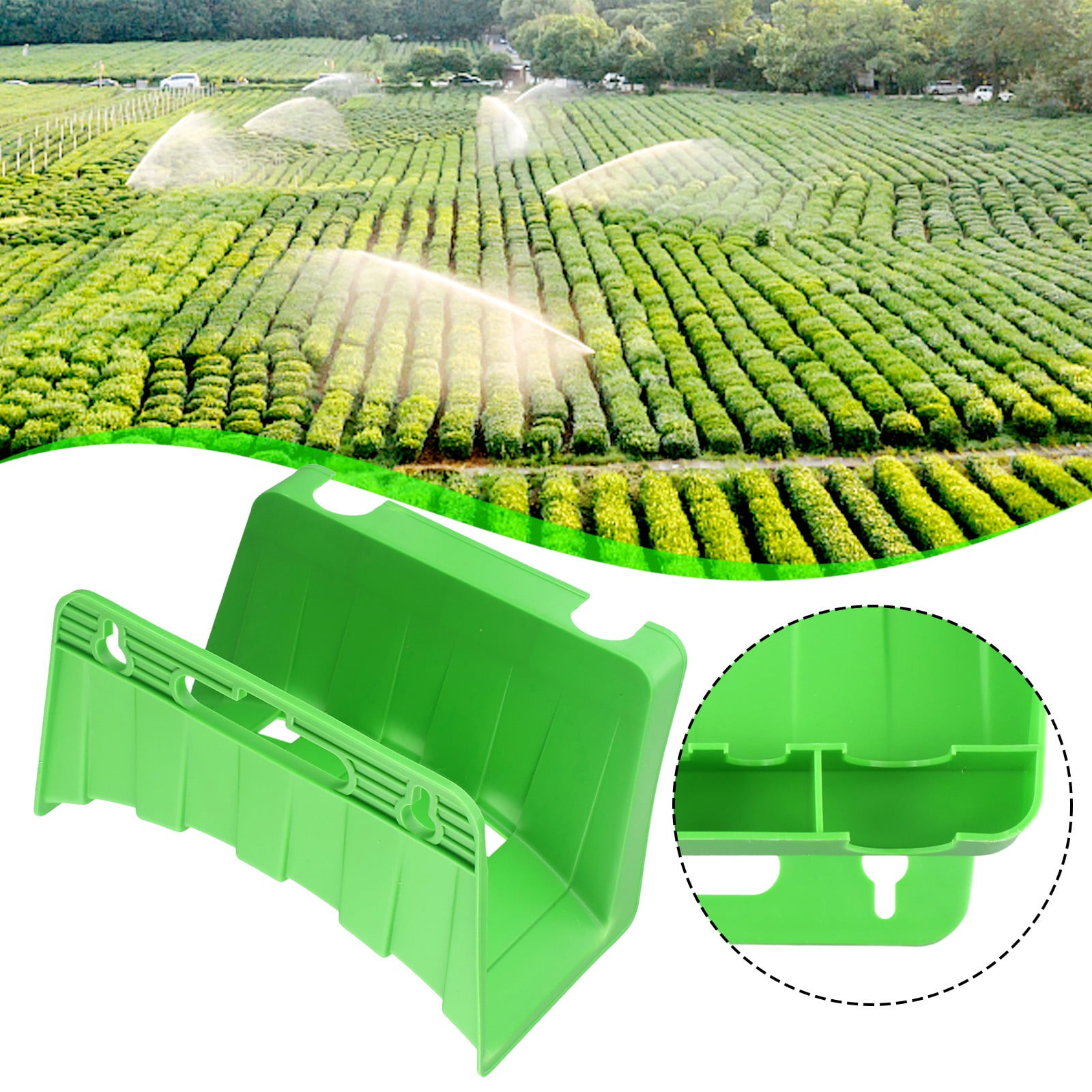 Garden Wall Mounted Water Pipe Receiving Frame Plastic Water Pipe Frame ...