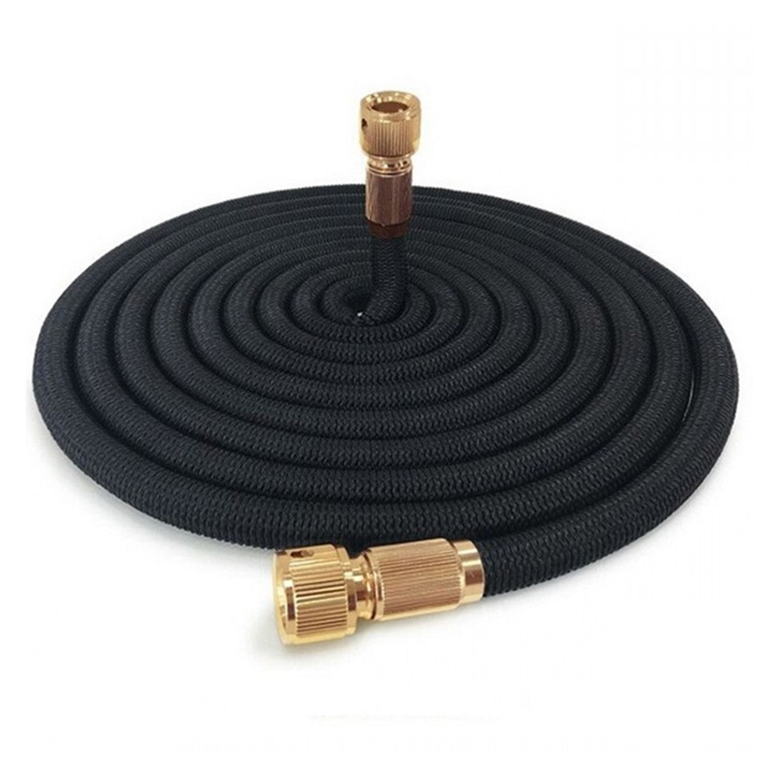 Garden Water Hose Expandable Double Metal Connector High Pressure Reel ...