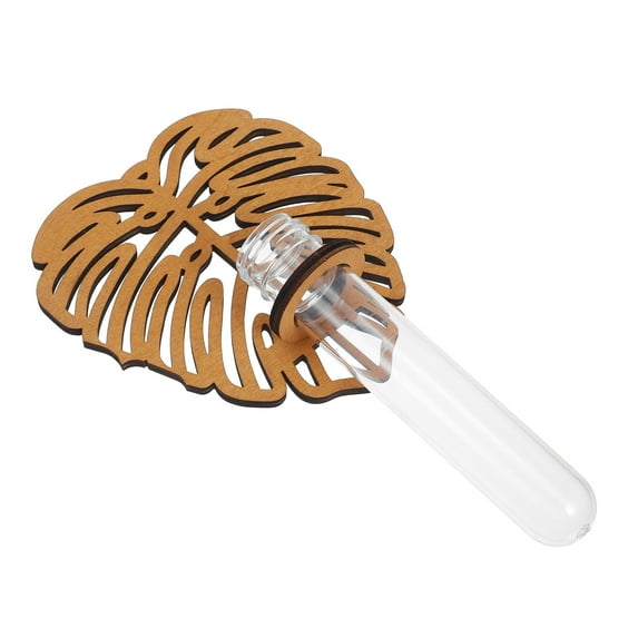 Garden Water Pipe Nozzle Reflector Plate Wooden Green Plant Rack ...