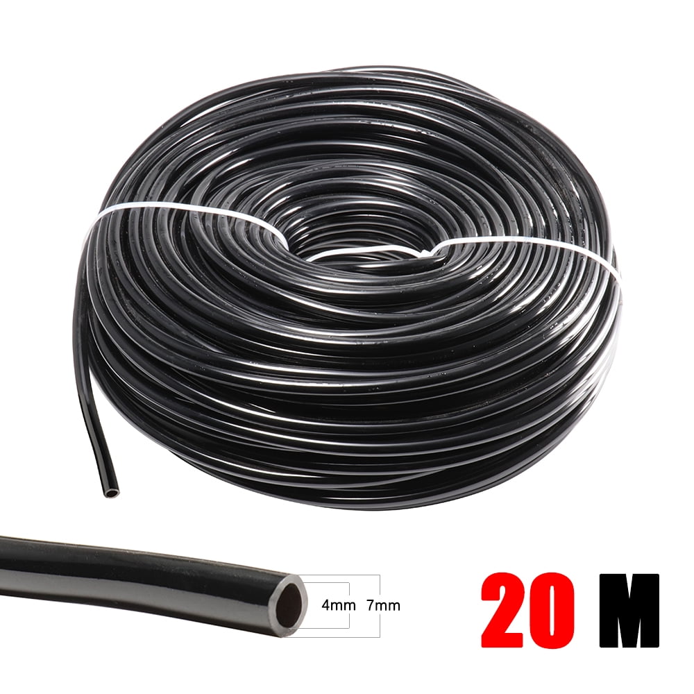 Garden Watering 4/7mm Hose PVC Micro Irrigation Pipe 1/4'' Tubing ...