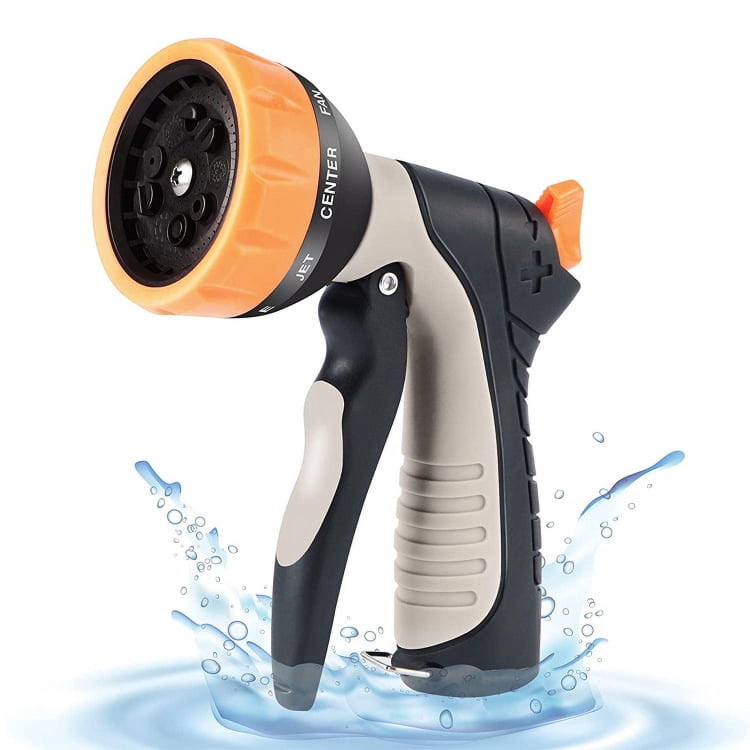 Garden Watering Gun, Watering Gun with 9 Spray Patterns, High Pressure ...