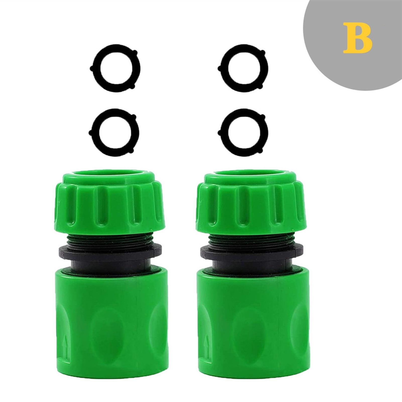 Garden Watering Hose ABS Quick Connector 1/2” End Double Male Hose ...