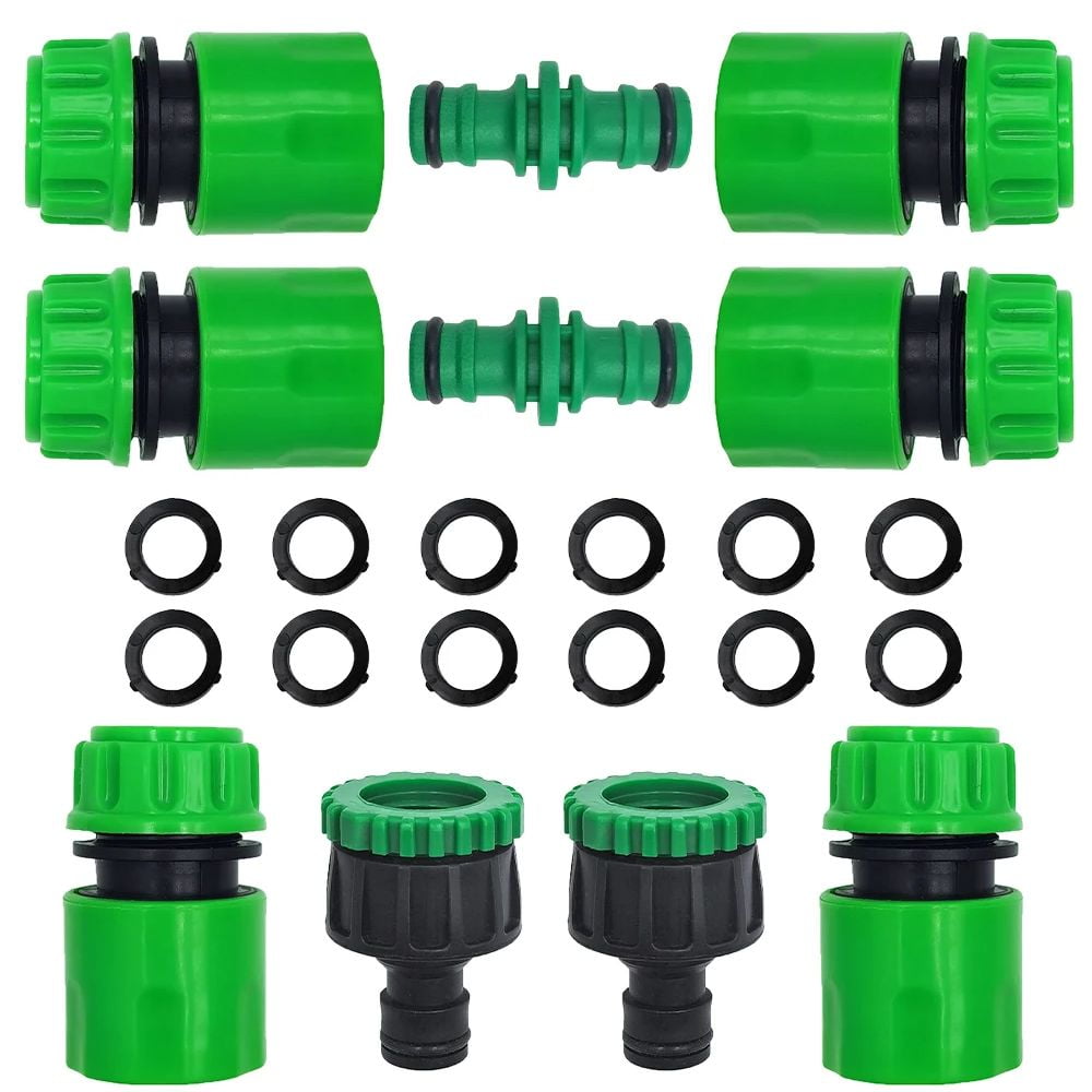 Garden Watering Hose ABS Quick Connector 1/2” End Double Male Hose ...