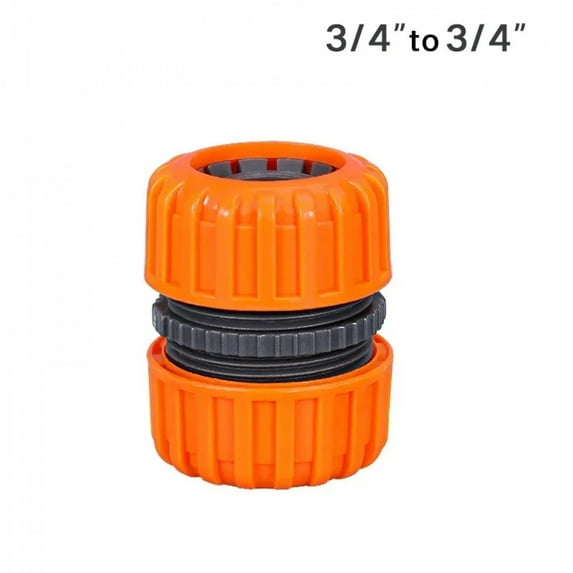 Garden Watering Hose Plastic Quick Connector 1/2" 3/4'' 1 Double Male ...