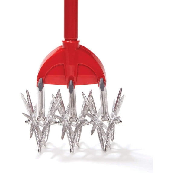 Garden Weasel Cultivator and Tiller, Durable Steel, Detachable Tines ...