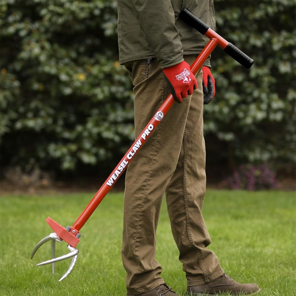 Garden Weasel Claw Pro – Black Grip| 3-in-1 Twist Tiller, Cultivator ...
