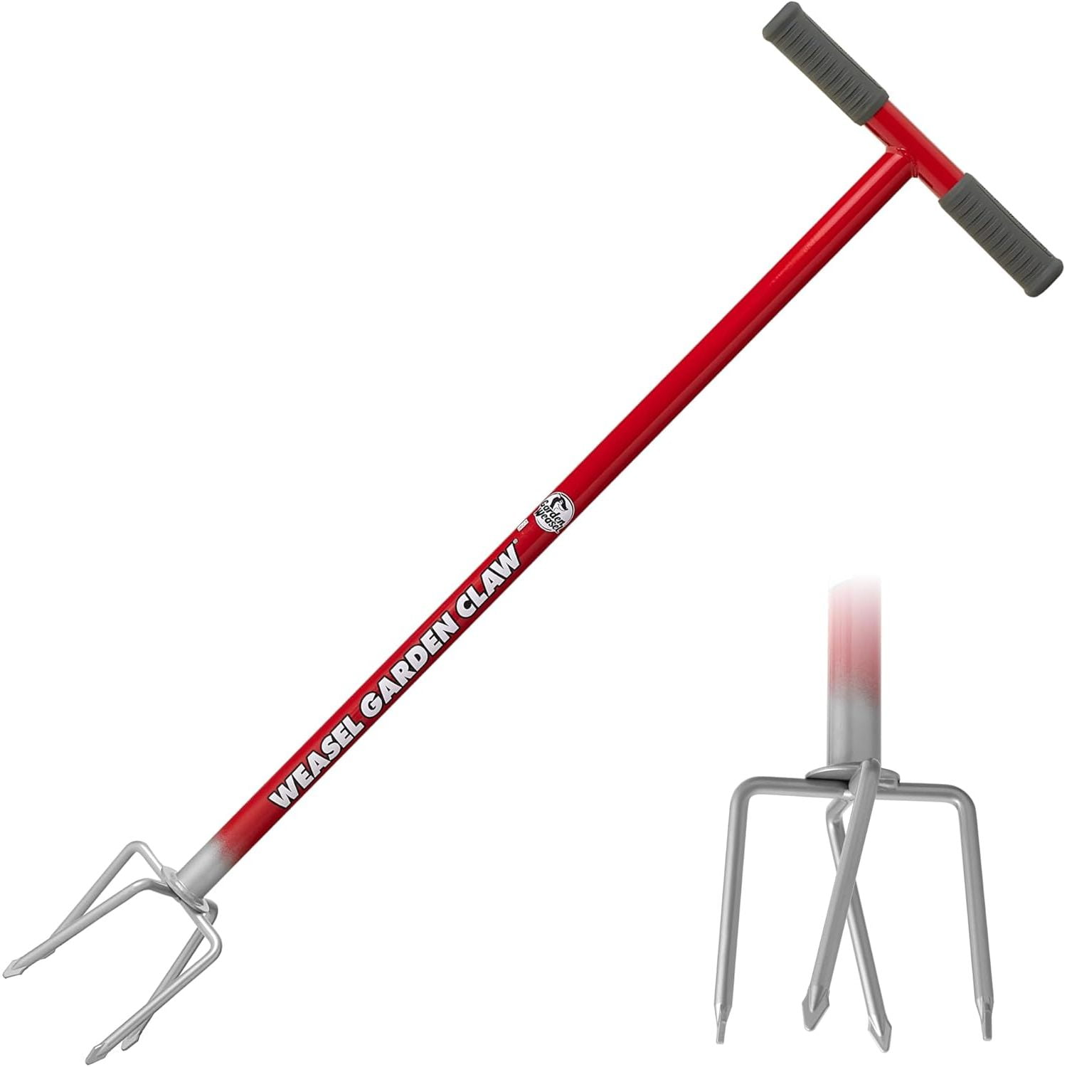 Garden Weasel Garden Claw - Long Handle | Cultivate, Loosen, Aerate ...